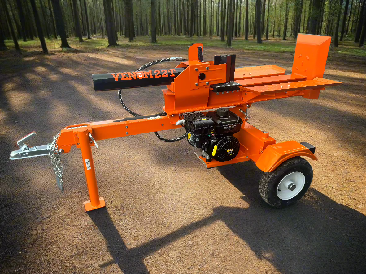 22-Ton Venom Log Splitter with Table | Rock Machinery