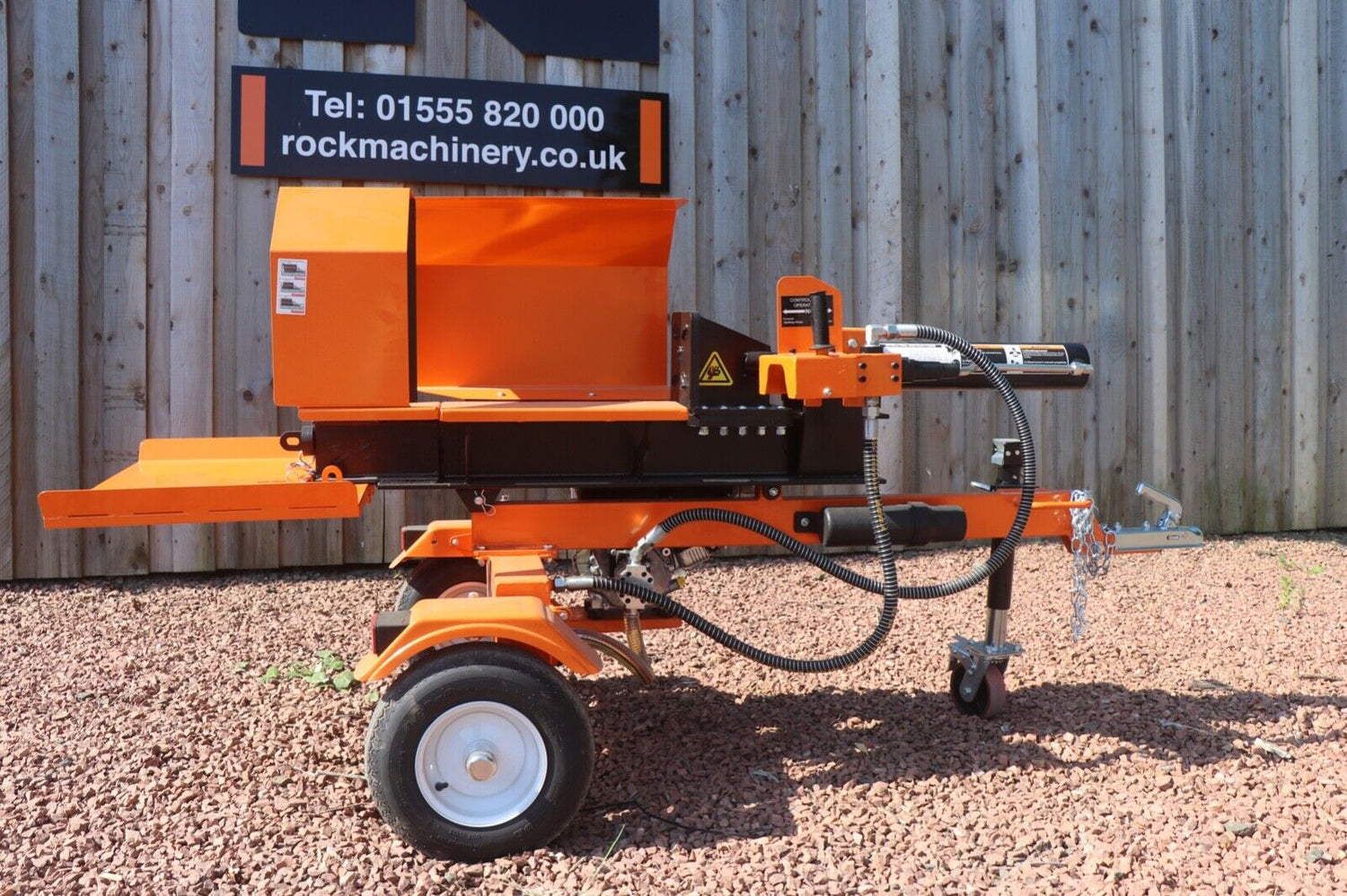 Venom HZ-Series Log Splitter | Our Products | Rock Machinery