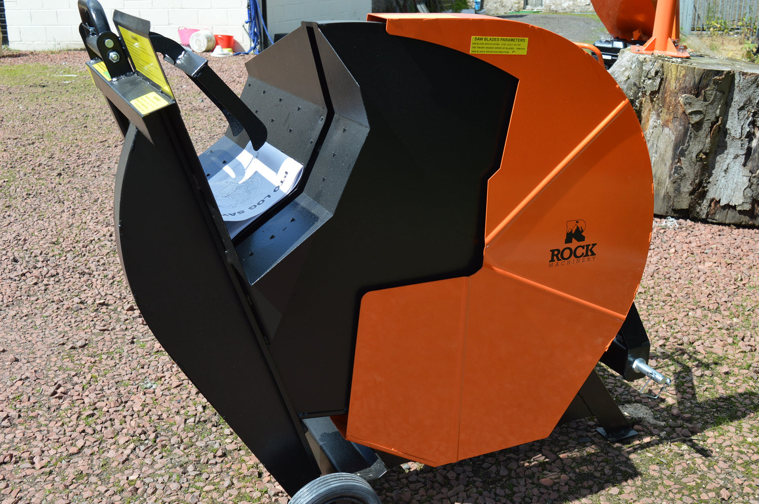 120KG Rock 700 PTO Driven Saw Bench | Rock Machinery