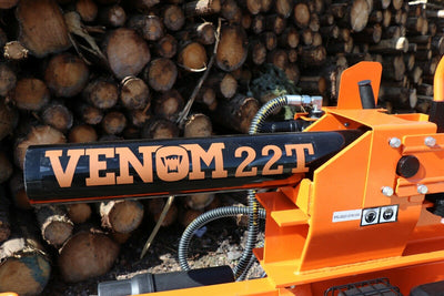 22-Ton Venom Log Splitter with Table | Rock Machinery