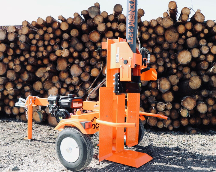 22-Ton Venom Log Splitter with Table | Rock Machinery