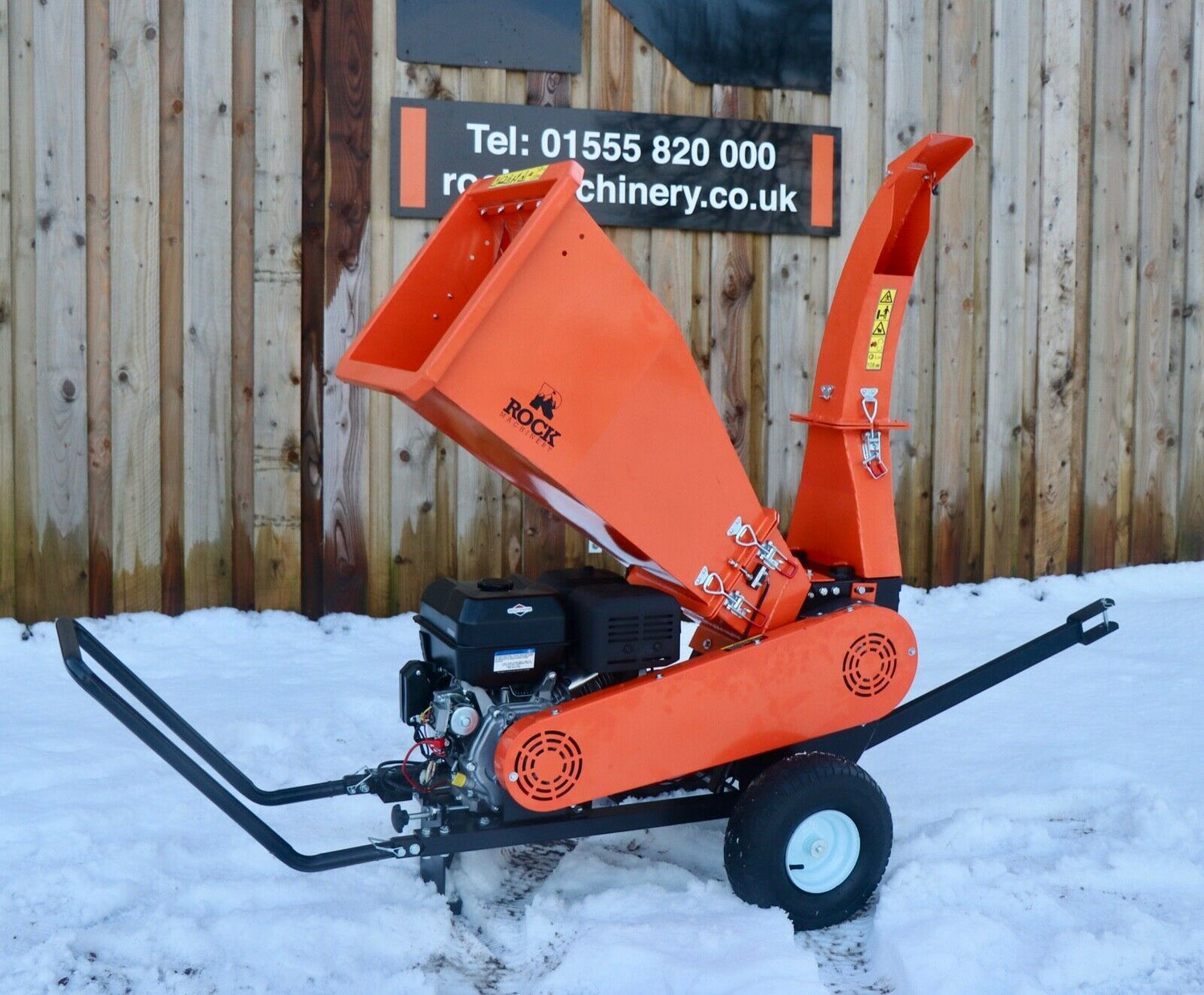 Premium Range CVR-85 13hp Venom Chipper | Rock Machinery